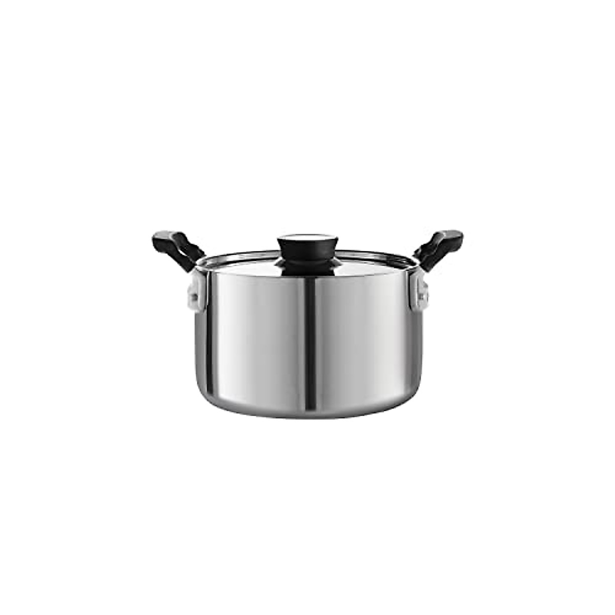 Tramontina Nesting 6 Pc Stainless Steel Tri-Ply Clad Sauce Pan and Stock Pot Set, 80116/048DS