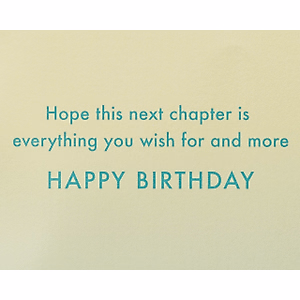 Papyrus 30th Birthday Card (This Next Chapter)