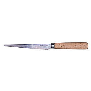 Kemper F96-X Soft Pliable Steel Blade Fettling Knife, 1.25" Height, 1.25" Width, 8.5" Length