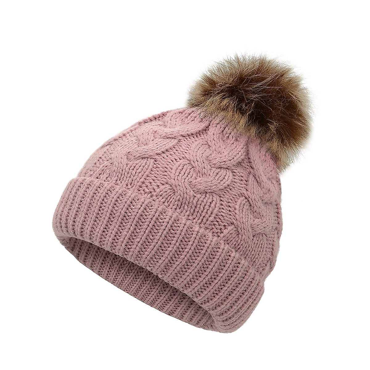 Baby Hats for Girls Boys Infant Toddler Baby Beanie Winter Hat Pom Pom Beanies Kids Warm Cap 4 Mix-Pack A One Size