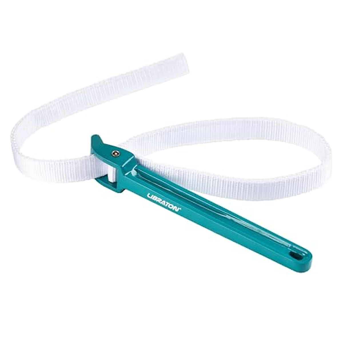 LIBRATON Strap Wrench, Nylon Strap Wrench, 12" Adjustable Oil Filter Strap Wrench, Strap Wrench Plumbing Heavy Duty, Double Layered Nylon Strap Wrench, Handle Belt Wrench
