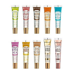 Broadway Vita-Lip Clear Lip Gloss Moisturizing Hydrating Nourishing Long Lasting High Shine Glossy Lip Care Gloss 0.47oz/14ml (10 PCS SET)