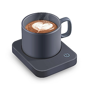 VOBAGA Coffee Mug Warmer, Electric Coffee Warmer for Desk with Auto Shut Off, 3 Temperature Setting Smart Cup Warmer for Heating Coffee, Beverage, Milk, Tea and Hot Chocolate (No Cup)