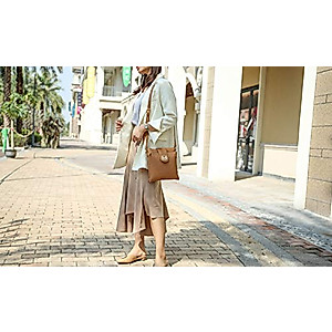 MKF Crossbody Bags for women – Cross body Strap, Messenger Purse – PU Leather Handbag, Womens Fashion Pocketbook Black