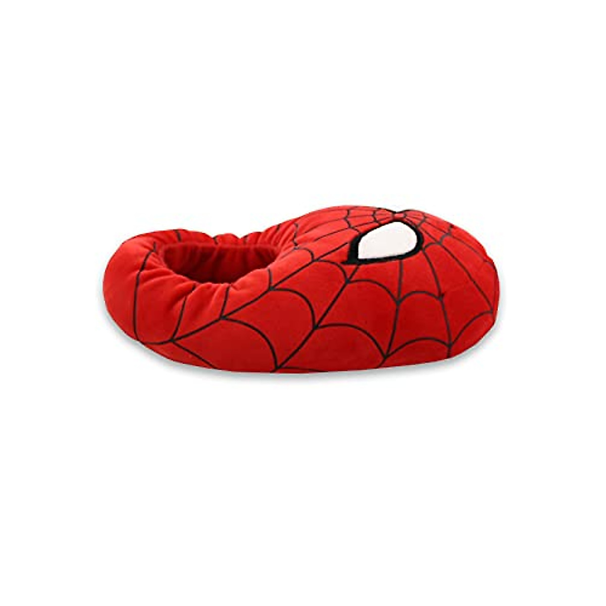 Marvel Avengers Spider-Man Kids Plush Mooshy Slippers (13-1 M US Little Kid, Red)