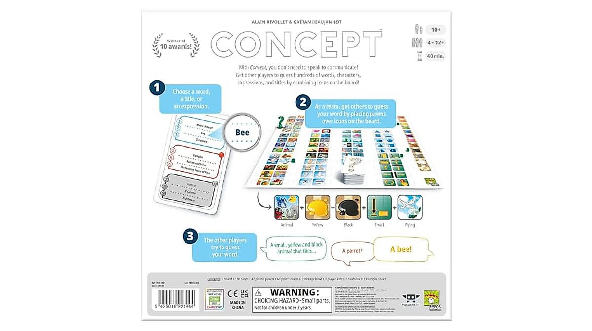 Concept Party Game - Award-Winning Team-Based Visual Guessing Game