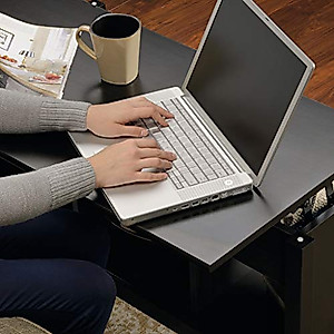 Sauder Edge Water Lift Top Coffee Table, Estate Black finish