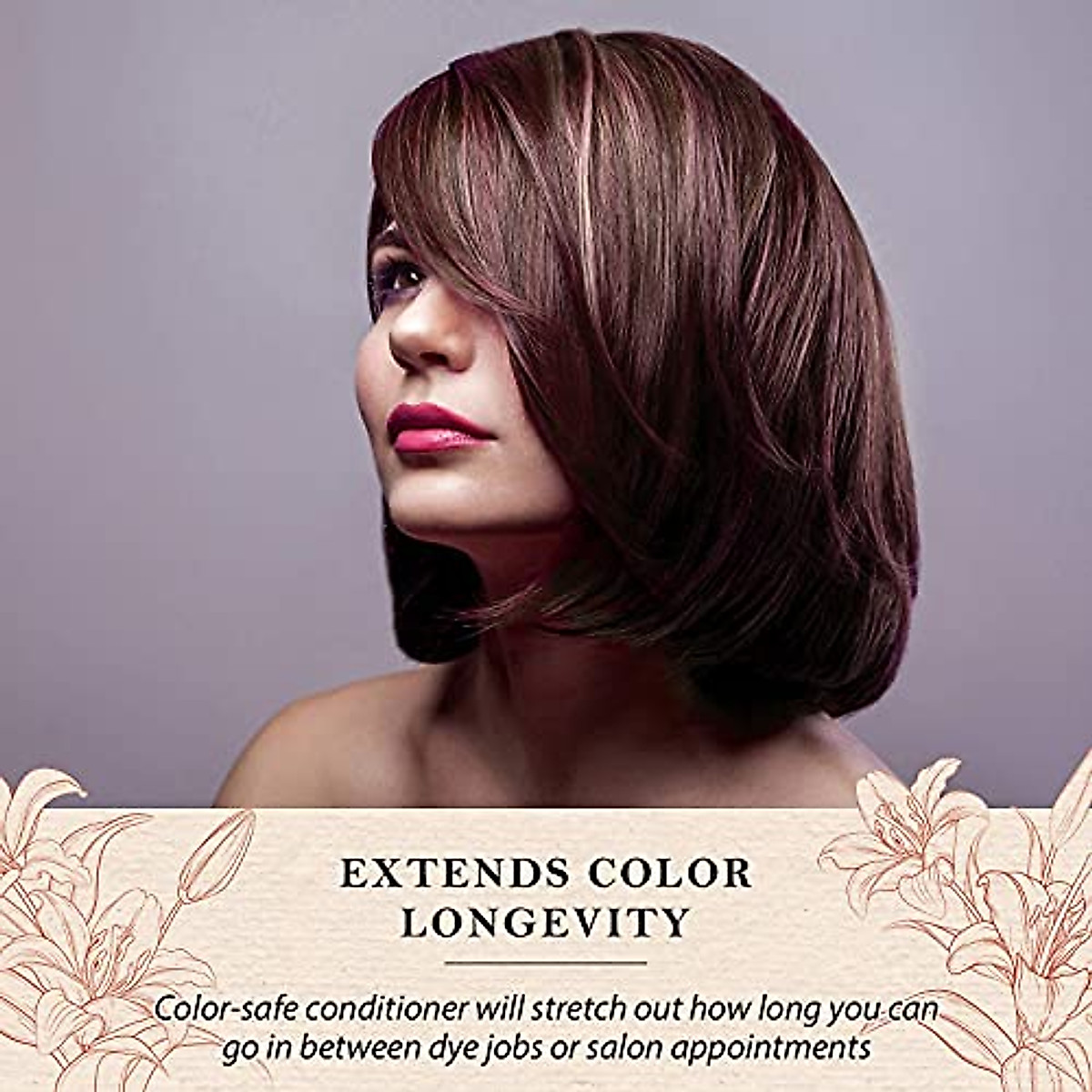 Begin Beautifully Color-Safe Shampoo, Conditioner and Blow-Dry Detangler Spray Set For Natural and Curly Hair - Color-Safe to Minimize Fading