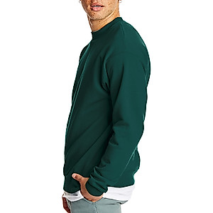 Hanes Men's EcoSmart Sweatshirt, Deep Forest, XL