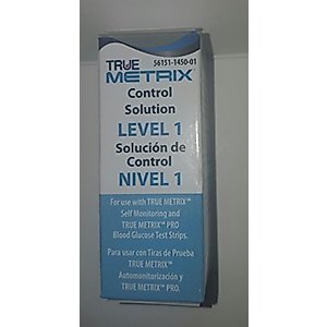 Control Solution Level 1 for TRUE Metrix Meter (1 Each)