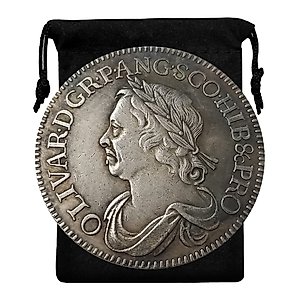 Kocreat Copy 1658 The United Kingdom UK Coin-Replica Great Britain Silver Dollar Pence Gold Coin Royal Souvenir Coin Lucky Coin