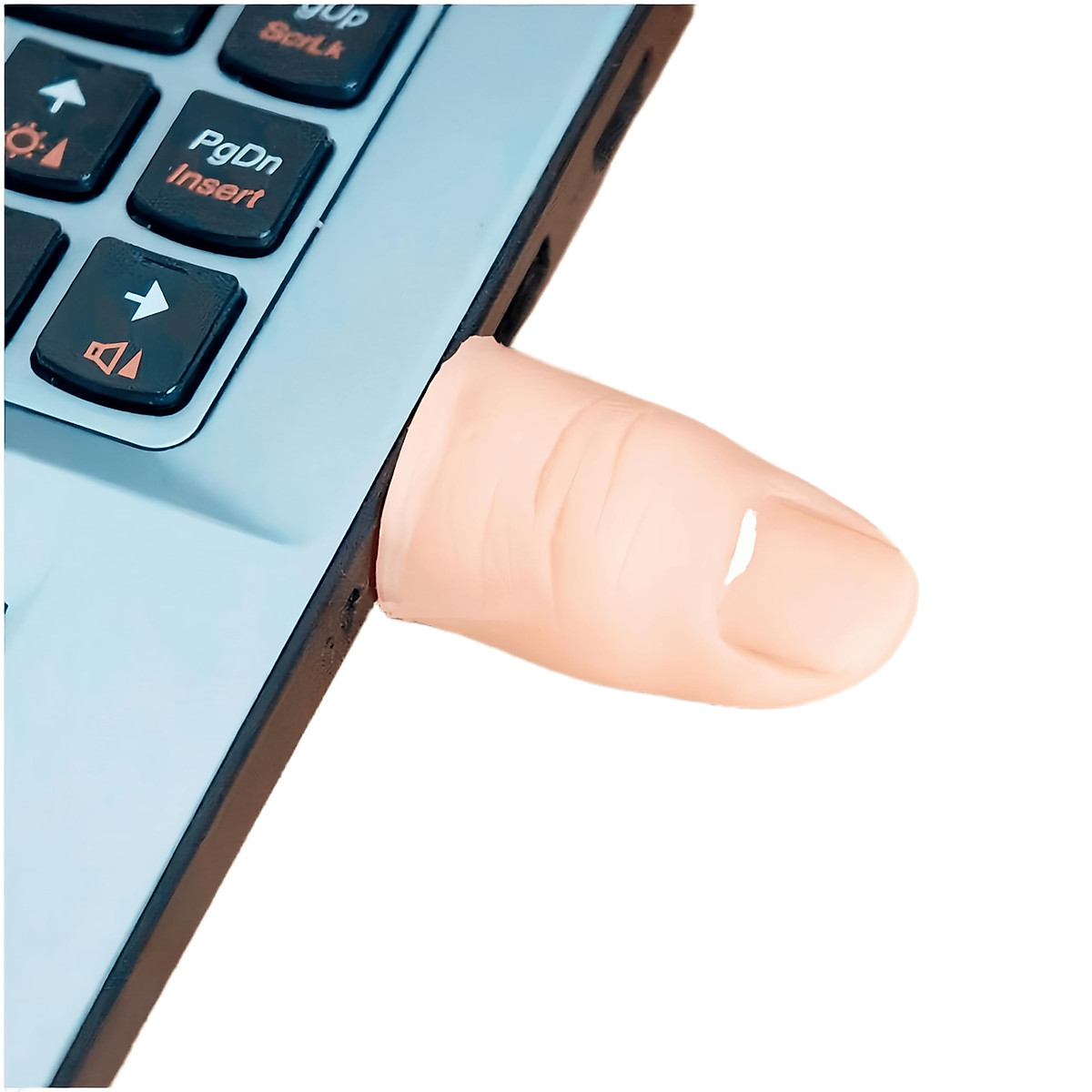 64GB Finger Shaped USB Flash Drive Data Storage