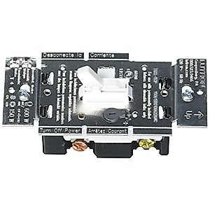 Lutron TGCL-153PH-WH White Single Pole Or 3 Way Toggler CFL/LED Dimmer