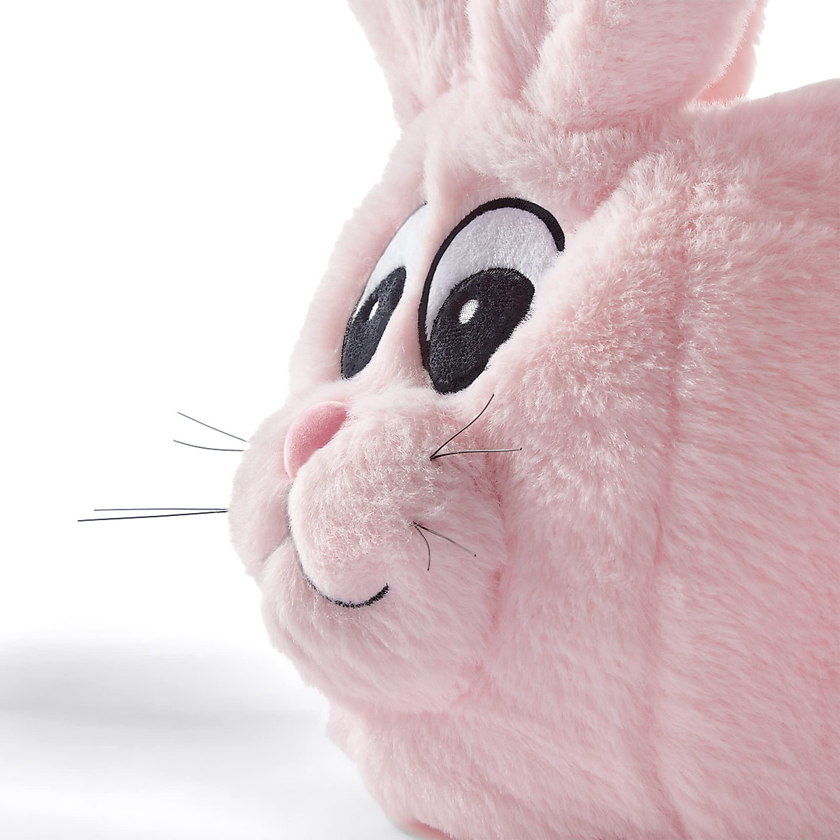 Let's Make Memories Personalized Easter Basket - Fuzzy Bunny Plush - Easter Basket for Kids - Gray