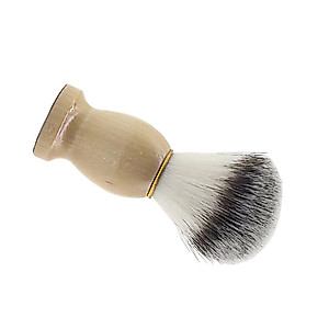 ccHuDE Men's Shaving Brush with Wood Handle Shave Brushes Shave Cream Brush for Men Hair Salon Tool