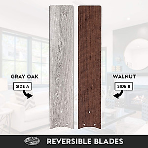 Portage Bay 51451 Chism Ceiling Fan, 52, Gun Metal