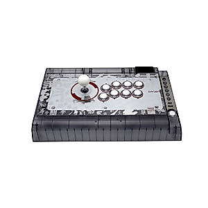 Qanba Crystal Joystick for PlayStation 4 and PlayStation 3 and PC (Fighting Stick) Officially Licensed Sony Product