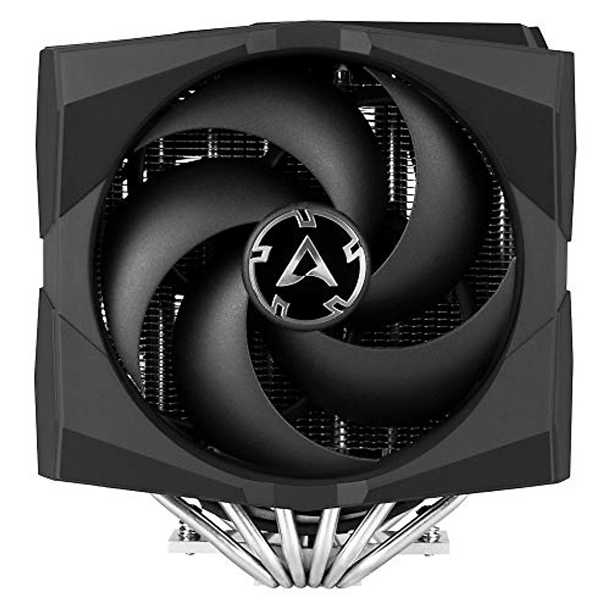 ARCTIC Freezer 50 (incl. A-RGB Controller) - Multi Compatible Dual Tower CPU Fan with A-RGB, CPU Air Cooler for AMD and Intel, Two Pressure-Optimised Fans, 6 Heatpipes, Incl. MX-4 Thermal Paste