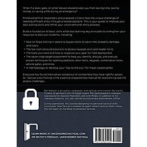Tactical Lock Picking: A Systemized Approach for Responding to Locked Obstacles During Emergencies