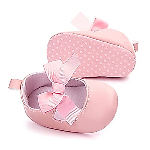 Lykmera Princess Walkers Shoes Toddler Sandals Shoes for Baby Girls Shoes Infant Baby Girls Shoes Walking Sandals Shoes (Pink, 12-15Months)