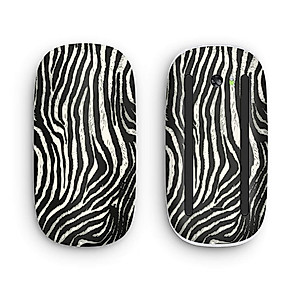 Design Skinz Real Vector Zebra Print Vinyl Decal Compatible with The Apple Magic Mouse 2 (Wireless, Rechargable) with Multi-Touch Surface