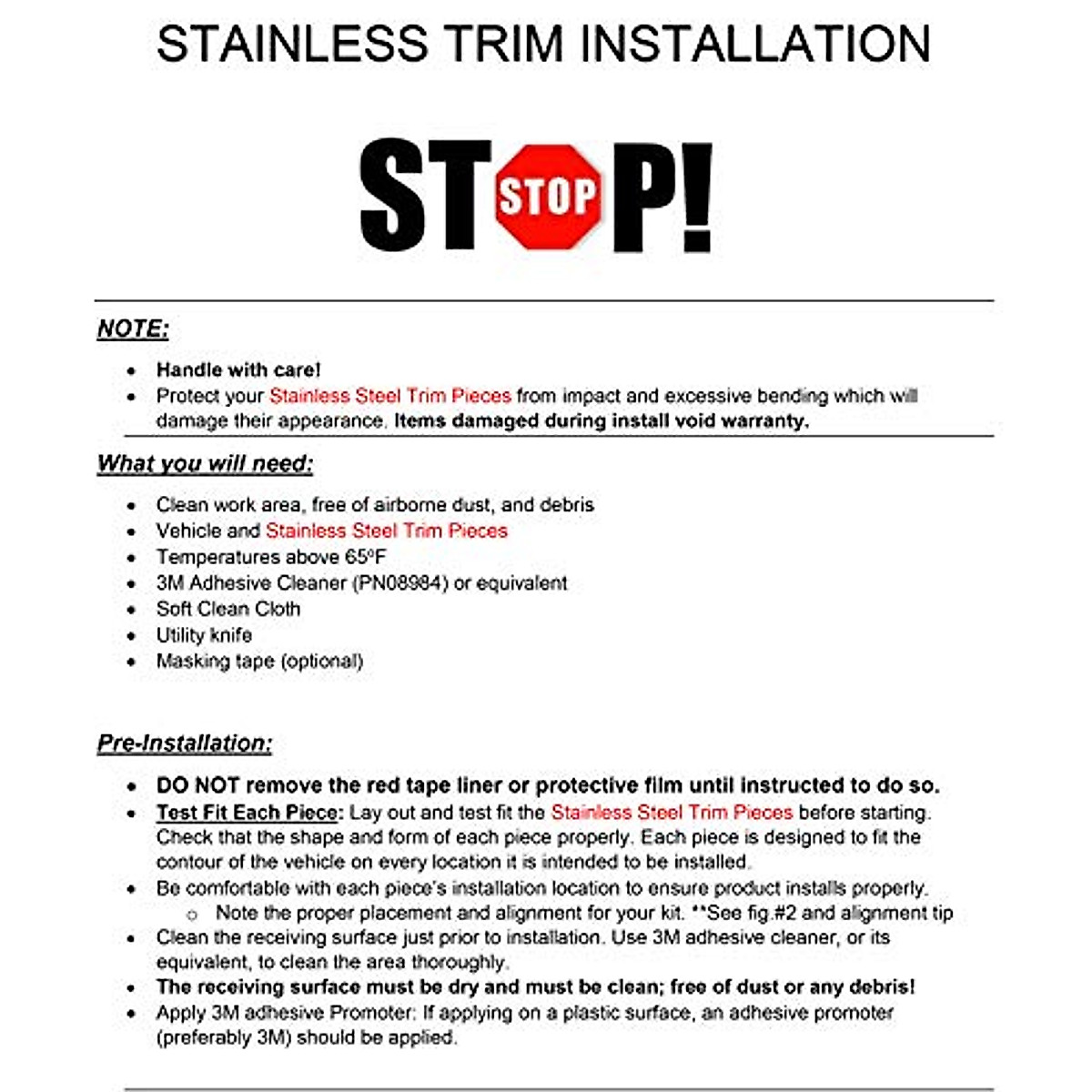 QAA is Compatible with 2011-2013 Volvo S60 4 Piece Stainless Pillar Post Trim PP11385