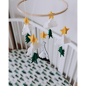 Sorrel + Fern 2-Pack Crib Sheets for Standard Crib Matress (Woodland Forest Animals) - Premium Fitted Sheets - Buttery Soft Cotton Blend