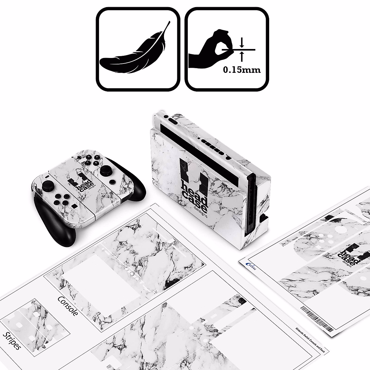 Head Case Designs Officially Licensed DC Women Core Catwoman Compositions Vinyl Sticker Gaming Skin Decal Cover Compatible With Nintendo Switch Joy-Con Controller
