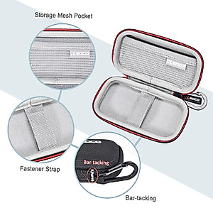 RLSOCO Case for SanDisk 1TB/2TB & 1TB/2TB/4TB/500GB Extreme & 1TB/2TB/4TB Extreme PRO & Professional 1TB/2TB/4TB PRO-G40 & Works with Crucial X8 1TB/2TB/4TB/500GB Portable SSD