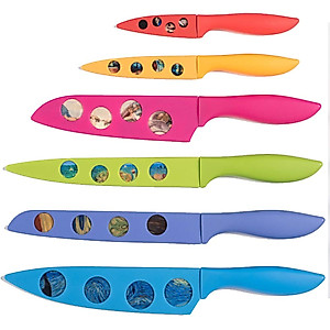 CHEF'S VISION Masterpiece Knife Set Bundle With Matching Masterpiece BladeKeeper Blade Covers