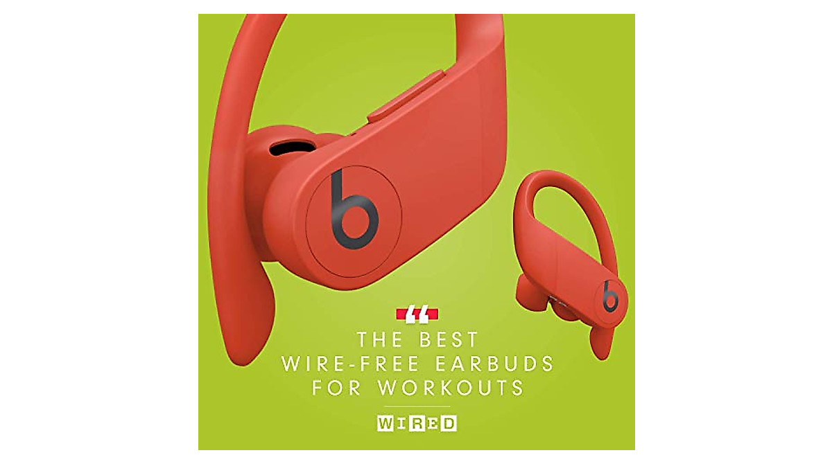 Beats Pro Wireless Earphones - High Performance in Lava Red