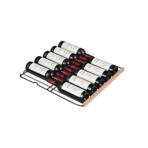 EdgeStar CWR1552DZ 24 Inch Wide 141 Bottle Capacity Free Standing Dual Zone Wine Cooler with Interior Lighting