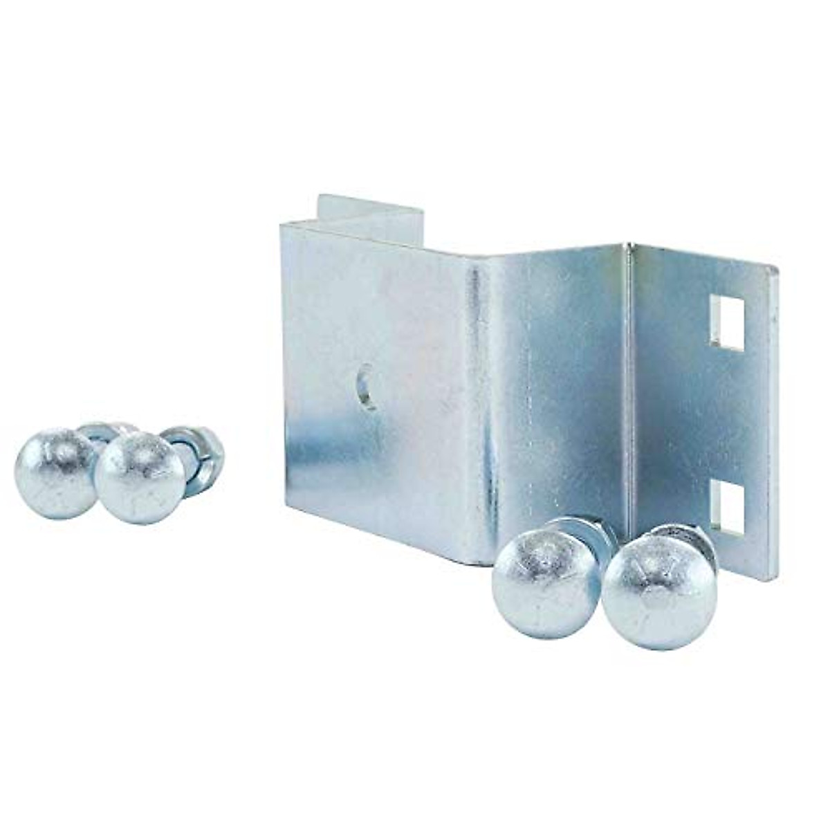 Mytee Products (4 Pack) Utility Trailer Bolt ON Stake Pocket (1/8" Thick 11 Guage), 3" x 1-1/2", Trailer Truck, Board Holder, Zinc Coated, Flatbeds