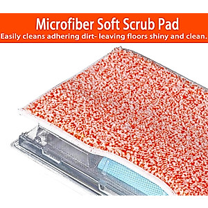 KVLZ Reusable Vacmop Replacement Pads Refills Compatible with Shark Vacmop VM252 VM250 VM200 VC205 VM190 Vacuum Mop Pad Refills (8 PCS)