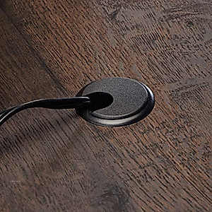 Sauder Costa Executive Desk, W 65.118 X D 29.528 X H 30.00, Coffee Oak finish