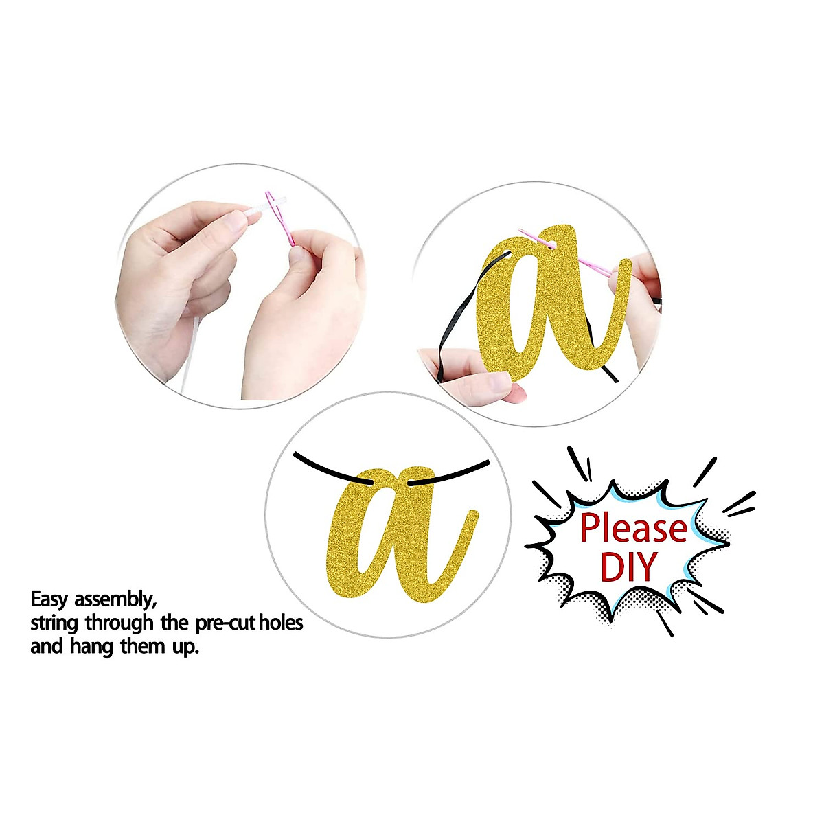 Aloha 40 Banner, Tropic Hawaiian 40th Birthday Decorations, Aloha Party Decoration, Luau Party Supplies, Tropical Theme Summer Beach Pool Party Decorations, Luau 40th Birthday Party Supply Gold Green Red Glitter