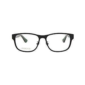 Gucci Square/Rectangle Optical Frames Black Green Red Luxury Eyewear Made In Italy Metal Frame Designer Fashion for Everyday Luxury