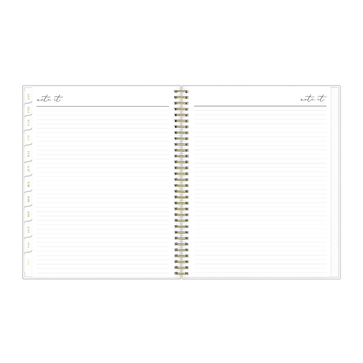 Blue Sky Life Note It 2023 Weekly and Monthly Planner Notes, 8.5" x 11", Frosted Cover, Wirebound, Leah (139479-23)