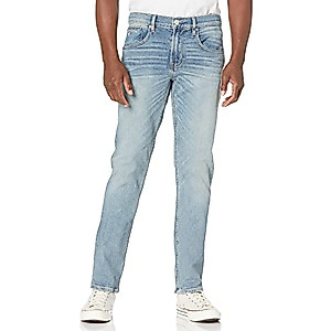 HUDSON Jeans Men's Byron Slim Straight (Zip Fly), Muted, 36