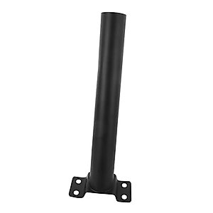 OFFSCH 1 Set Solar Street Light Bracket Street Light Pole Light Mount Street Light Accessory Solar Spotlight Solar Spot Light Pole Light Supplies Solar Light Poles Black Galvanized Steel