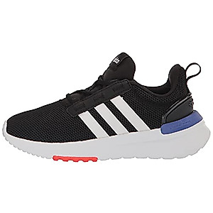 adidas Racer TR21 Running Shoe, Black/Cloud White/Sonic Ink, 3 US Unisex Little Kid