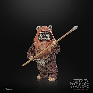 STAR WARS The Black Series Wicket, Return of The Jedi 40th Anniversary 6-Inch Collectible Action Figures, Ages 4 and Up
