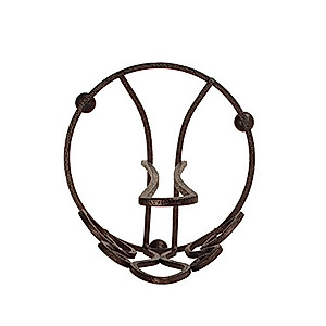 Spectrum Diversified Patrice Paper Towel Holder, Hammered Bronze