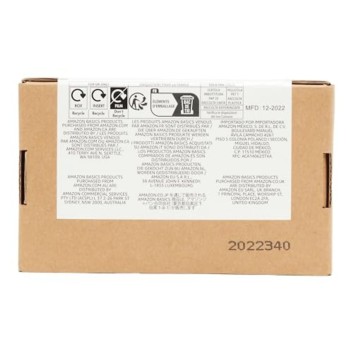 Amazon Basics 4-Pack Rechargeable C Cell NiMH Batteries, 5000 mAh, Recharge up to 1000x Times, Pre-Charged