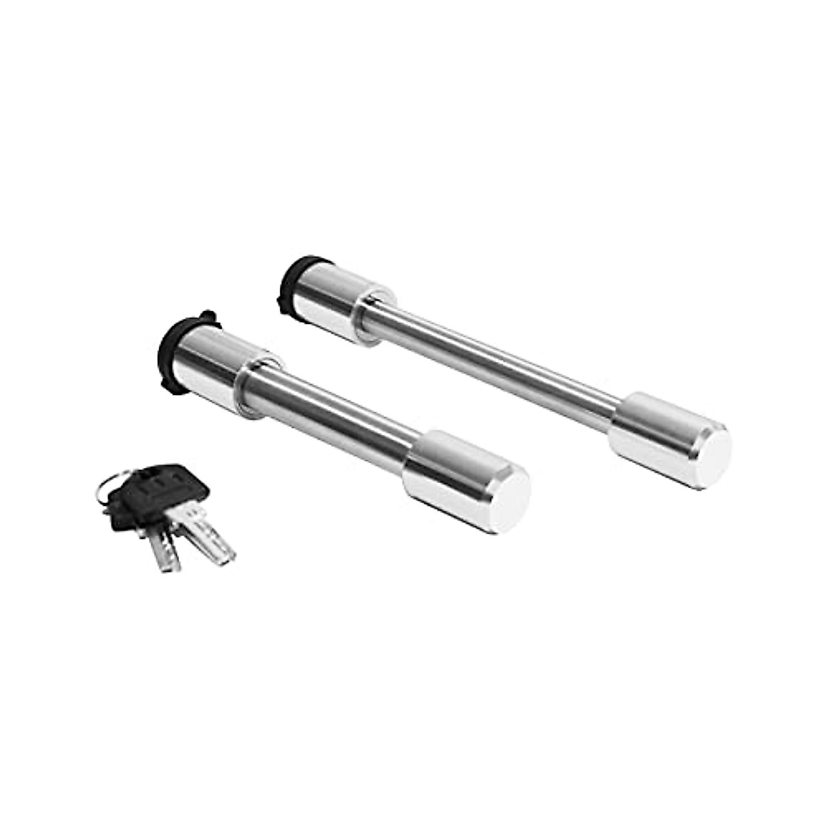 MAXXHAUL 50526 Stainless Steel Locking Hitch Pin Set for 50246 Aluminum Adjustable Ball Mount