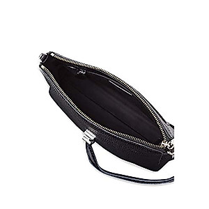 Rebecca Minkoff womens Darren Top Zip Crossbody, Black, One Size US