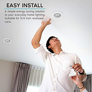 LUXRITE 4 Pack LED PAR30 Flood Light Bulb, 75W Equivalent, 5000K Bright White, 850 Lumens, 11W Dimmable, Indoor Outdoor Spotlight Bulb, Wet Rated, E26 Standard Base, UL Listed