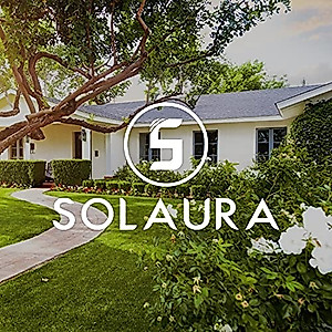 SOLAURA 3-Piece Outdoor Rocking Chairs Bistro Set, Black Iron Patio Furniture with Red Thickened Cushion & Glass-Top Coffee Table