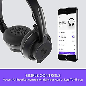Logitech Zone Wireless Bluetooth Headset - Black
