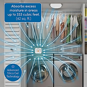 Eva-dry E-333 Renewable dehumidifier, Pack of 1, White Sand